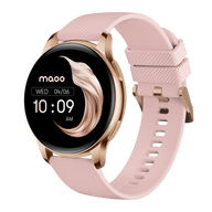 Maoo Ventura AMOLED Smartwatch Dames Rosé Goud
